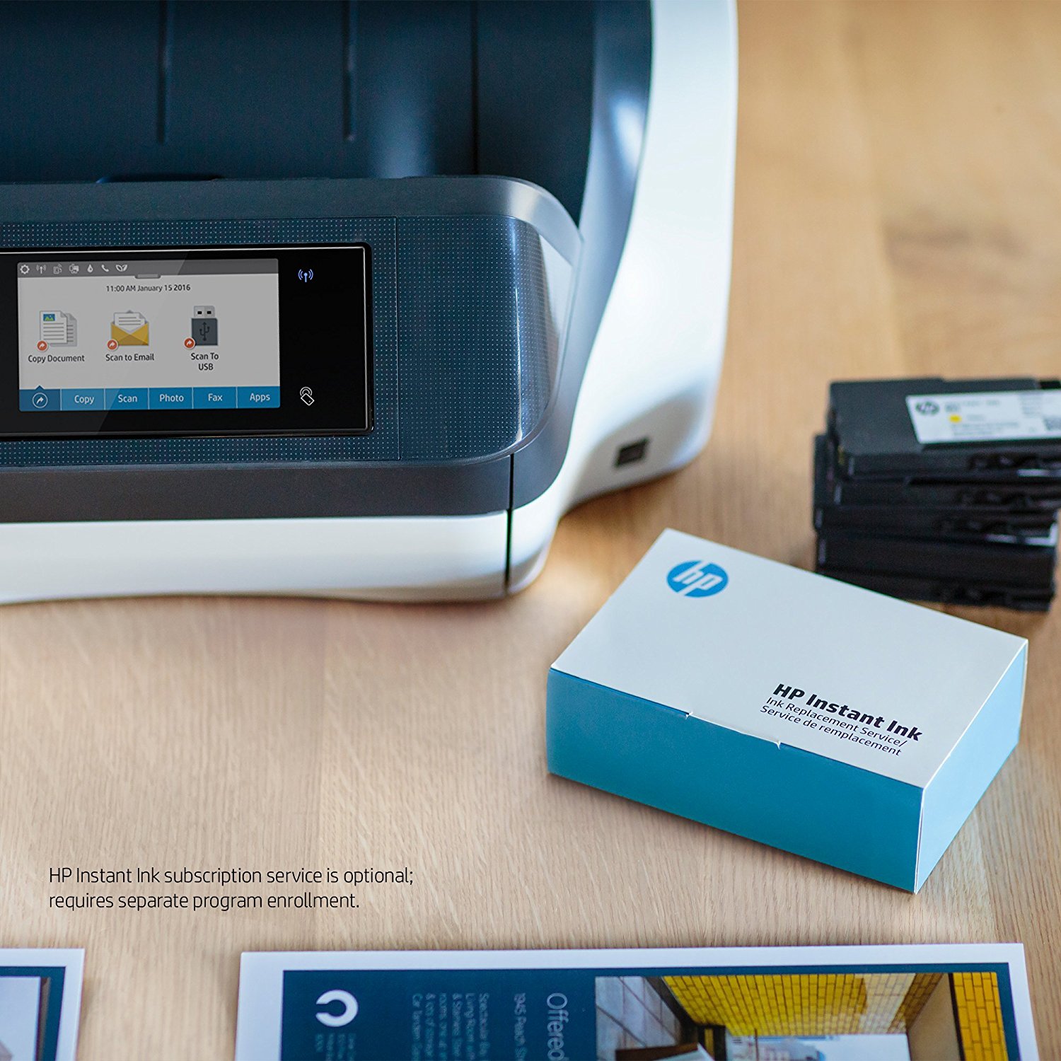 HP OfficeJet Pro 8720 Wireless All-in-One Photo Printer with Mobile ...