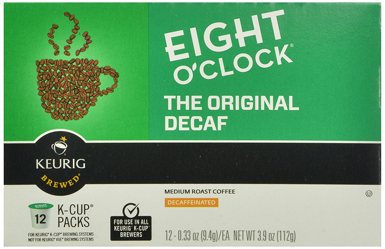 Eight O'Clock Coffee The Original, Keurig K-Cups, 12 Count, (Pack of 6) N7 free image download