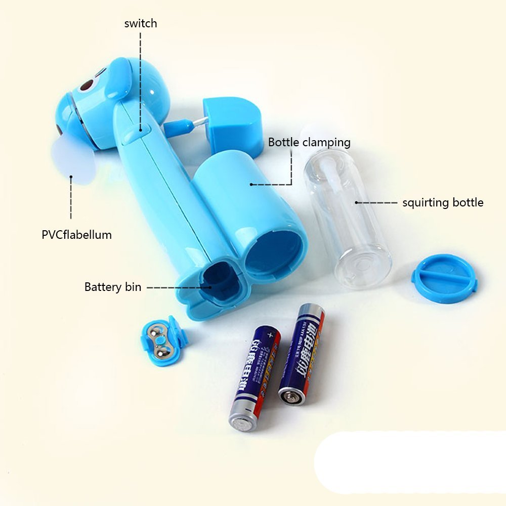 AMTopShow Best Cool Mist Humidifier Fan Air Cooler Battery Powered ...