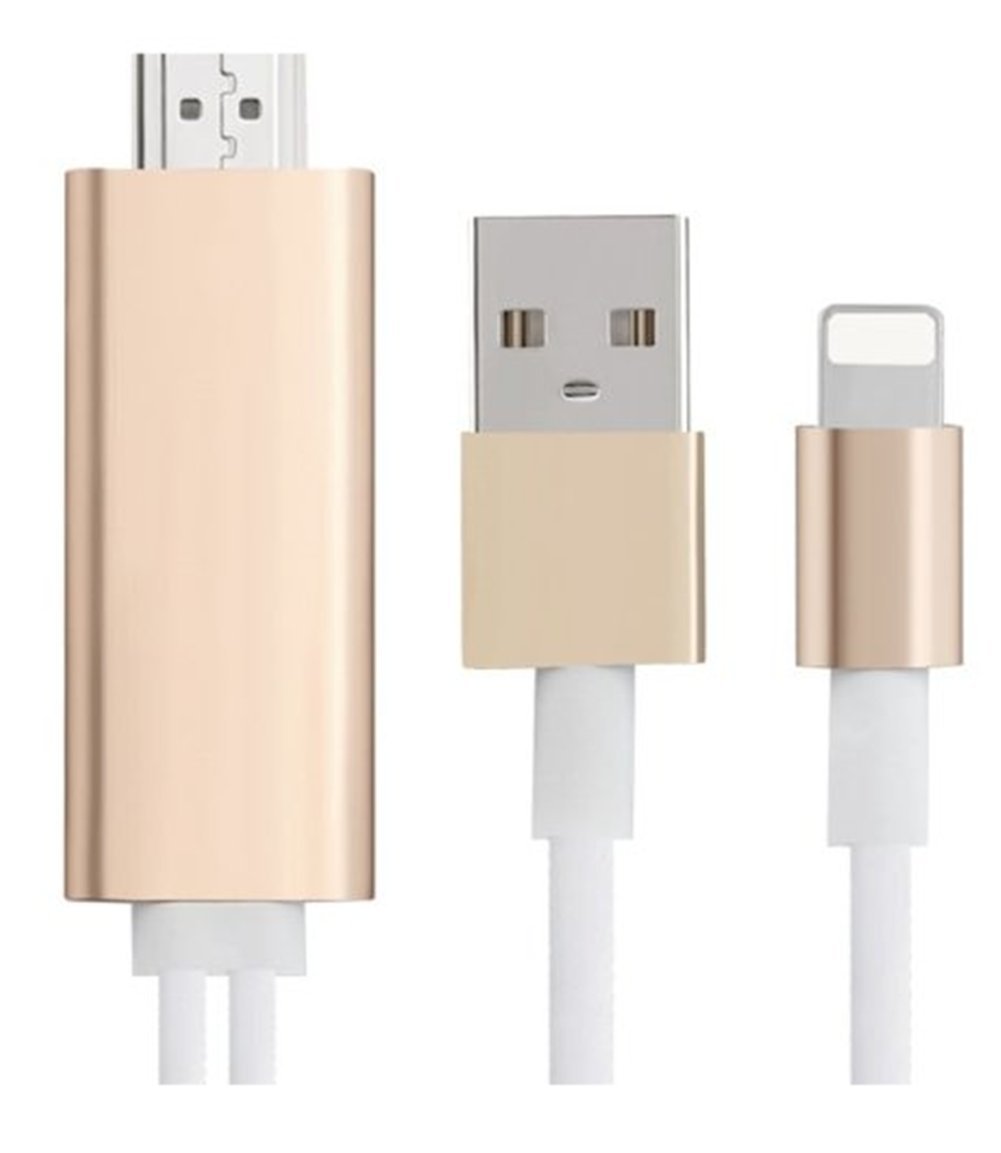 HDMI Cable For iphone to TV, 6.4Ft MHL To HDMI Cable 1080P HDTV Cable ...