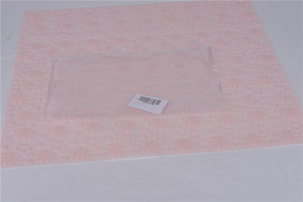 Food Grade Silicone Embossing Mat for Fondant Cake Tool Floral Print ...