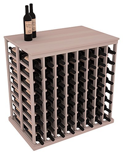 Wine Racks America Redwood Double Deep Tasting Table + Solid Top. 13 ...