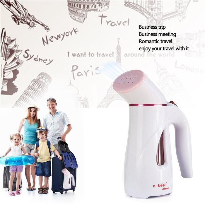Ebest Mini Travel Portable Garment Steamer,handheld Fabric Steamer ...