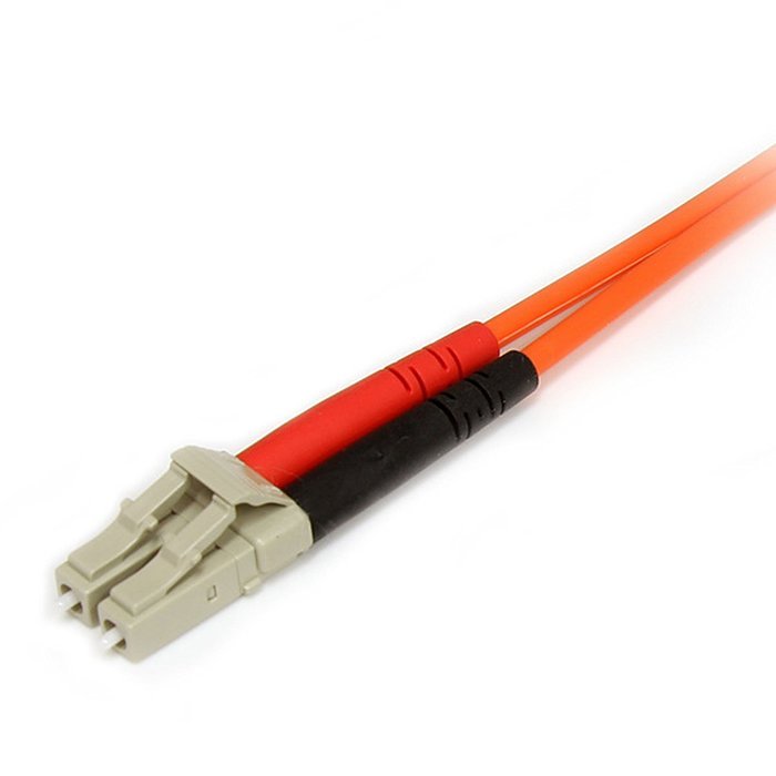 StarTech.com 3m Multimode 62.5/125 Duplex Fiber Patch Cable LC-ST ...