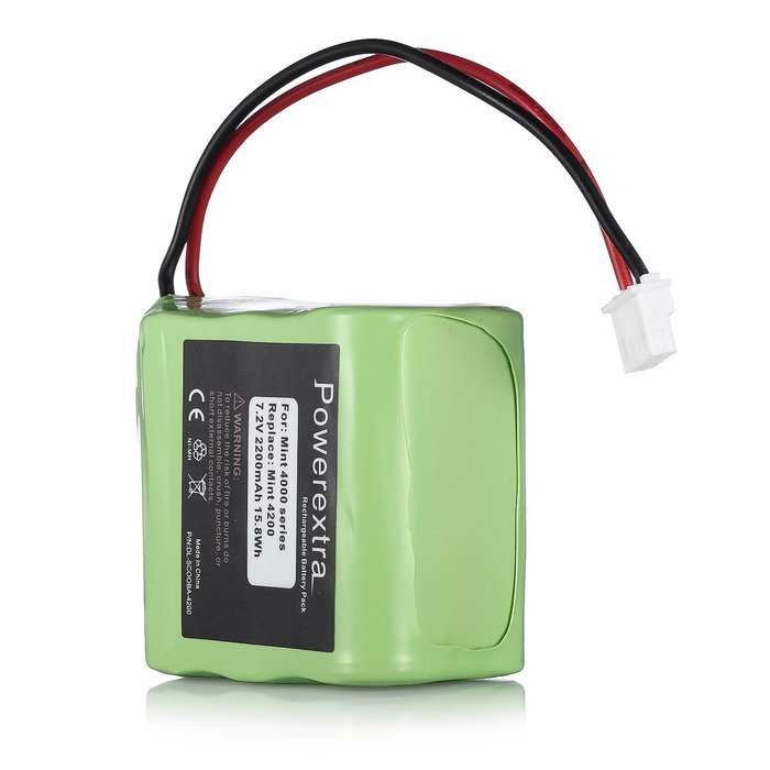 Powerextra 2200mAh High Capacity 7.2V Replacement Battery for iRobot ...