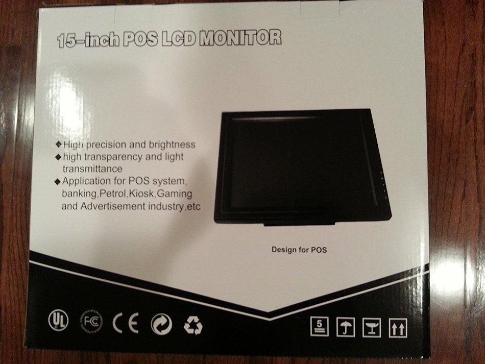 Pioneer POS Stealth Touch M5 MODEL MAR-DM5AER-01 Touch Screen 15" LCD ...