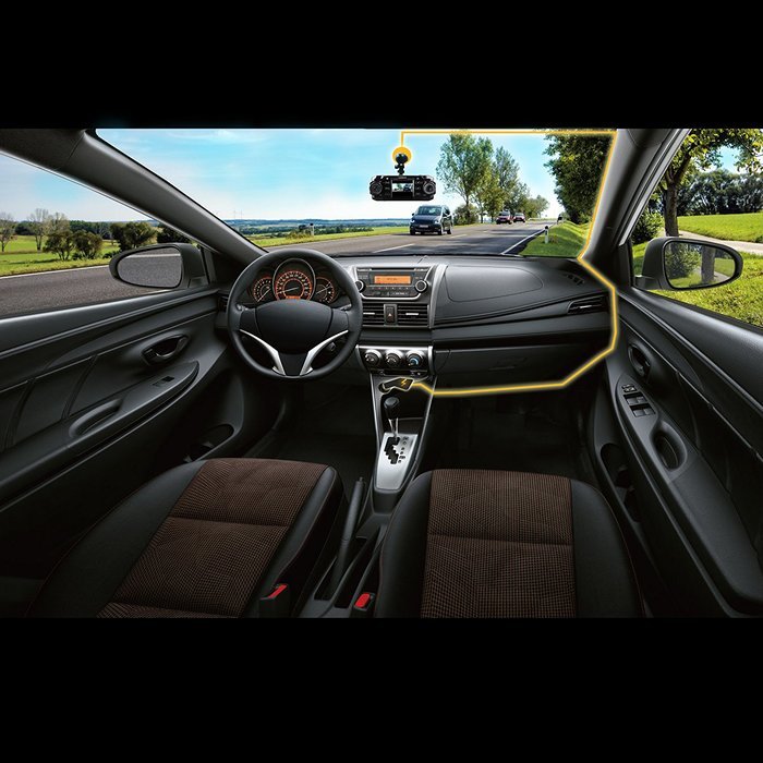 Cansonic® UltraDV888TM Dash Cam, Sport & Car Camera DVR Dashboard ...