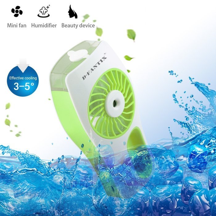 D-FantiX Handheld Fan Battery Operated Portable Water Misting Fans ...