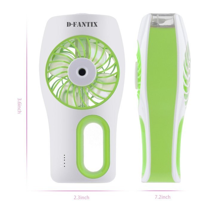 D-FantiX Handheld Fan Battery Operated Portable Water Misting Fans ...