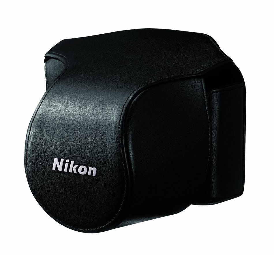 Nikon CB-N1000SA BK Black | Leather Body Case Set for Nikon 1 V1 ...