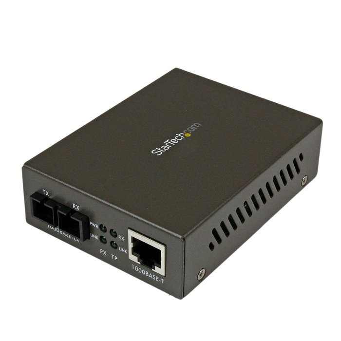 StarTech.com 1000 Mbps Gigabit Ethernet Multi Mode Fiber Media ...