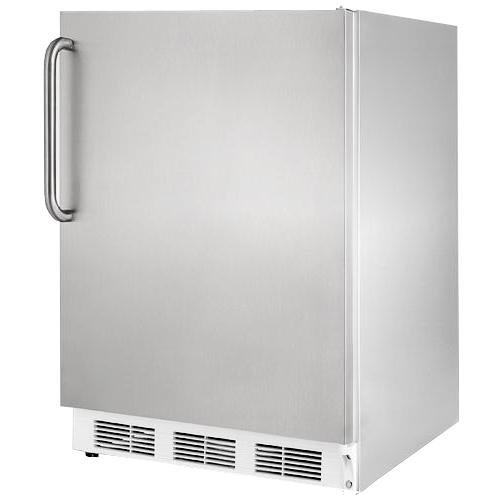 Summit FF6LCSS 24" Built In Undercounter Refrigerator with Auto Defrost ...