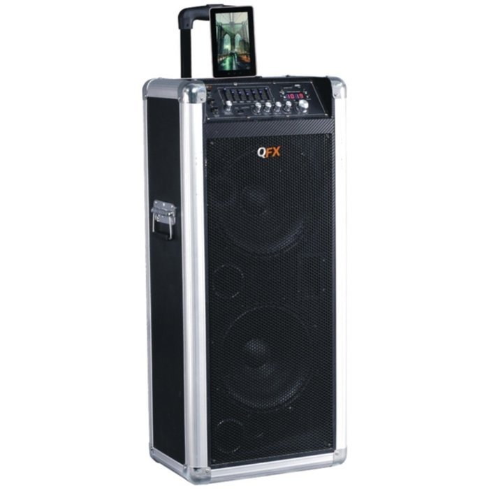 QFX PBX-3110BT Ultimate Rechargeable Bluetooth(R) Party PA Speaker ...