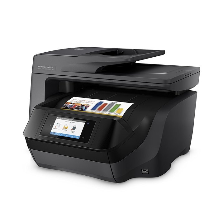 HP OfficeJet Pro 8720 Wireless All-in-One Photo Printer with Mobile ...