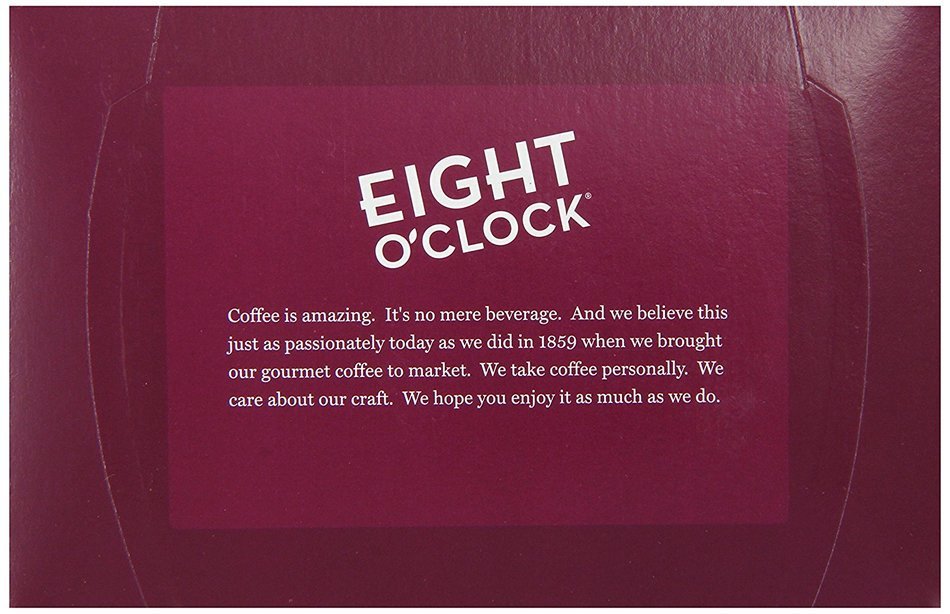 Eight O'Clock Coffee The Original, Keurig K-Cups, 12 Count, (Pack of 6 ...