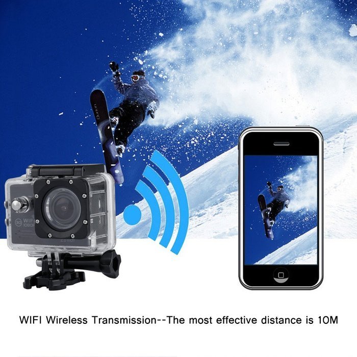 Excelvan SJ6000 WiFi Sports Action Camera Ultra HD 14MP 1080P ...