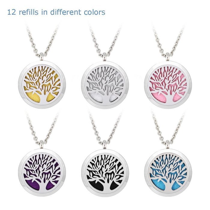 Stylish Diffuser Necklace with Gift Box - Exqline Essential Oil ...