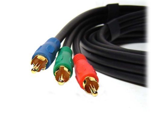 New 6Ft 3 RCA Component Video Cable FOR HDTV DVD VCR N3 free image download