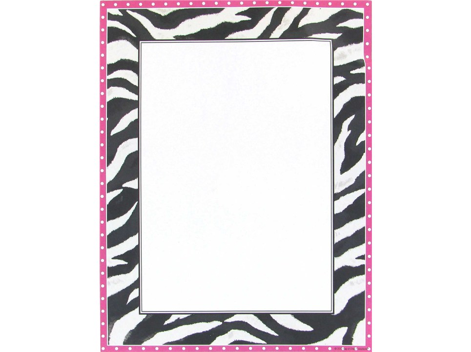Beautiful zebra color photo frame free image download