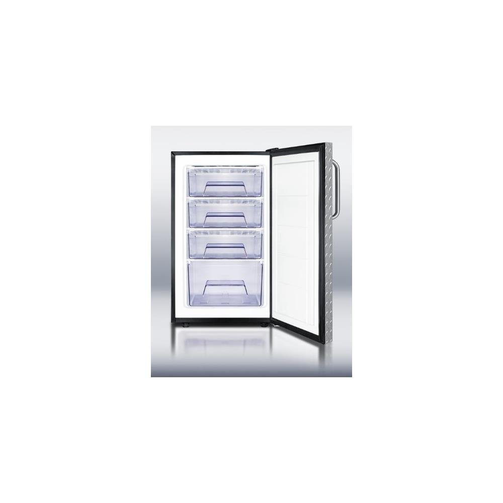 Summit FS408BL7DPL: Commercially listed 20" wide counter height all ...