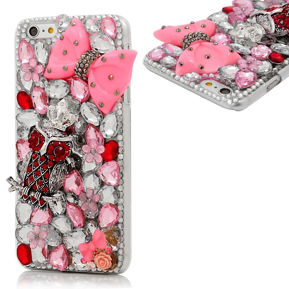 Iphone 7 Plus 5.5inch Bling Rose Gems Smartphone Cover,Yaheeda ...