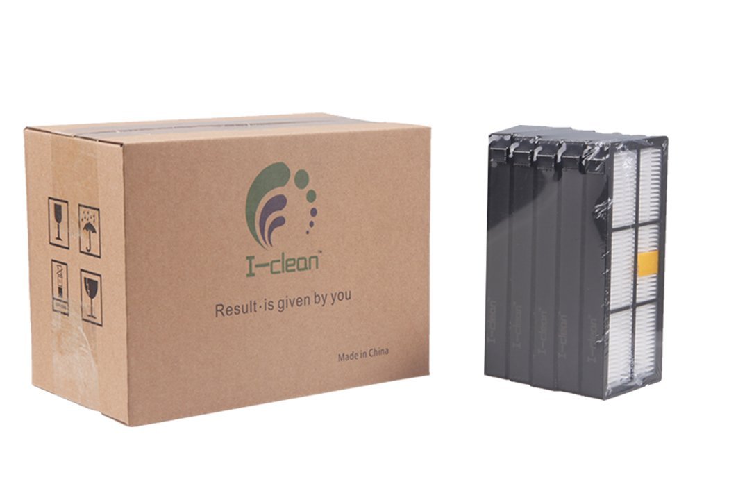 I-clean 5 PCS HEPA Filters for iRobot Roomba 800 series 870 880 Vacuum ...