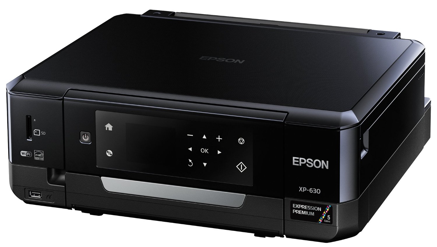 Epson XP-630 Wireless Color Photo Printer with Scanner & Copier ...