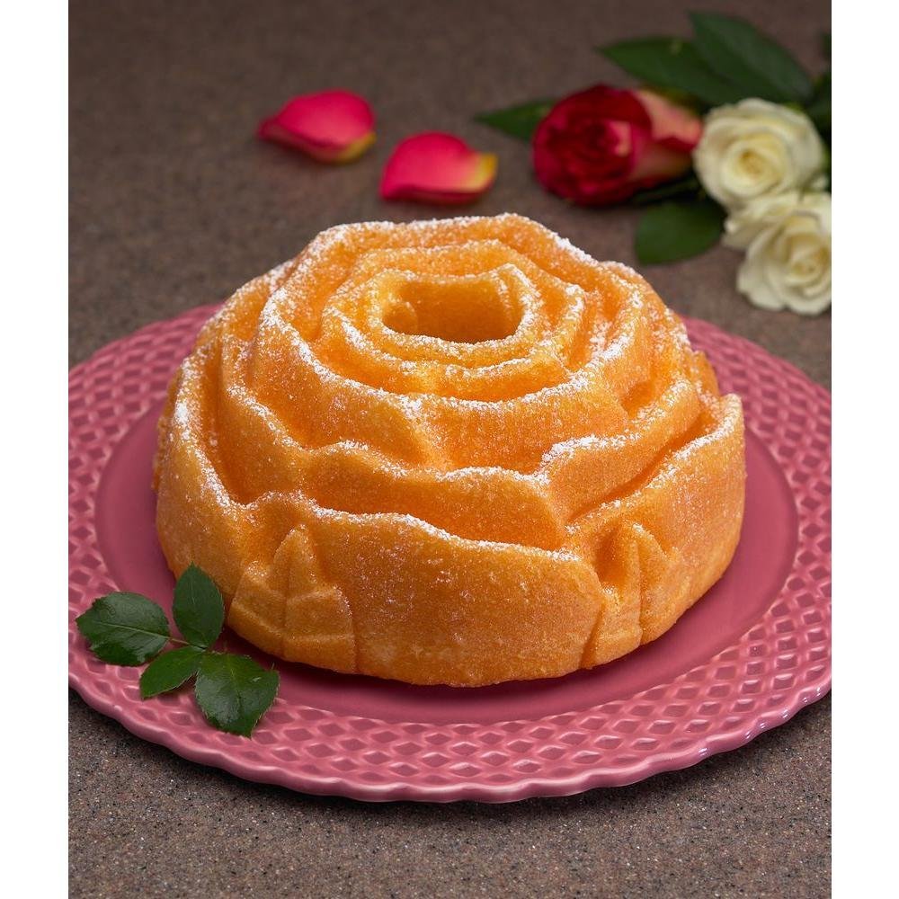9" Rose Bundt Pan free image download