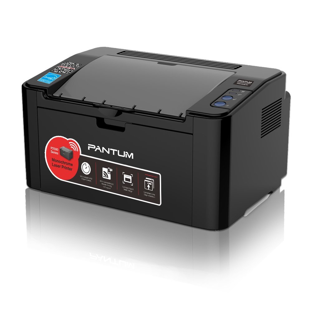 Pantum P2502W 22 ppm (A4) / 23 ppm (Letter) Monochrome Wireless 802.11b ...
