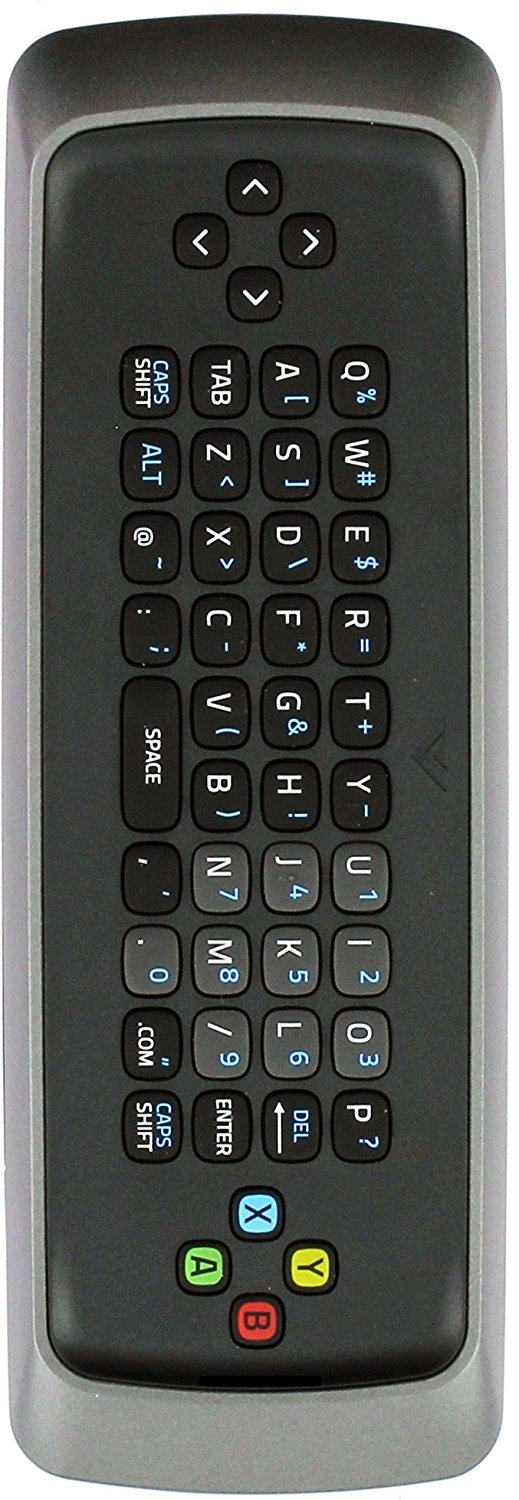 Vizio Xrv1tv 3d Tv Remote Control with Keyboard free image download