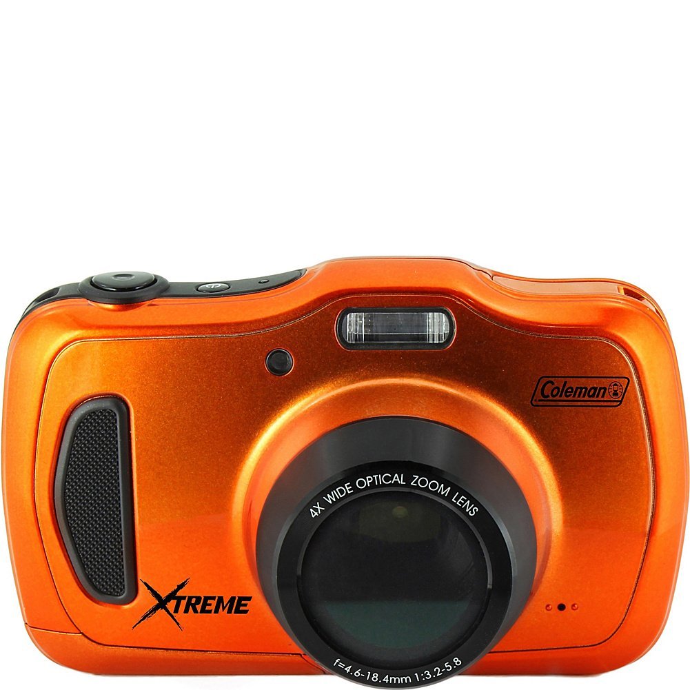 Coleman 20.0 Mega Pixels Waterproof HD Digital Camera with 4x Optical ...