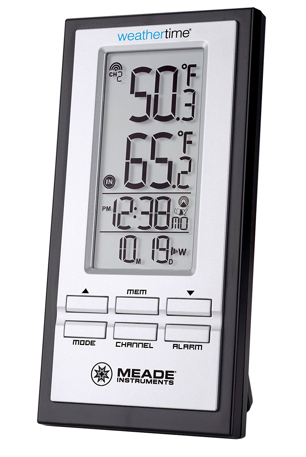 Meade Instruments TE278W Personal Weather Station with Atomic Clock ...