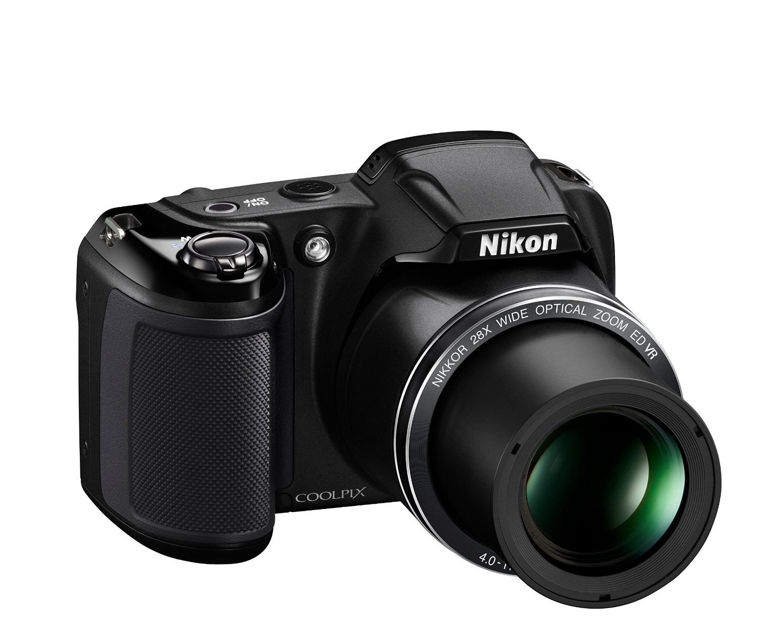 Nikon Coolpix L340 20.2 MP Digital Camera with 28x Optical Zoom and 3.0 ...