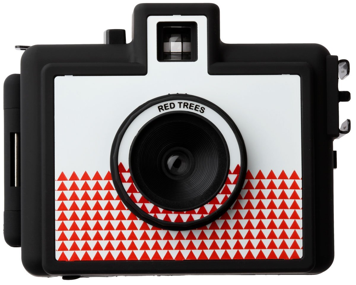 Golden Half Camera - Red Trees N2 free image download