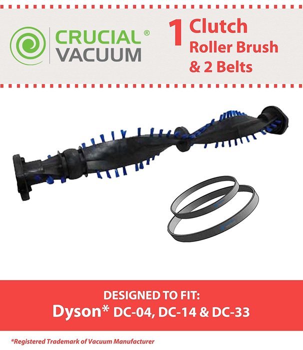 Dyson DC07 Roller Brush & Drive Belt Set Designed To Fit Dyson DC04 ...