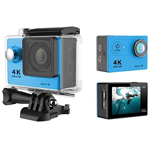 SportCam 4K Digital Sport Camera Blue free image download