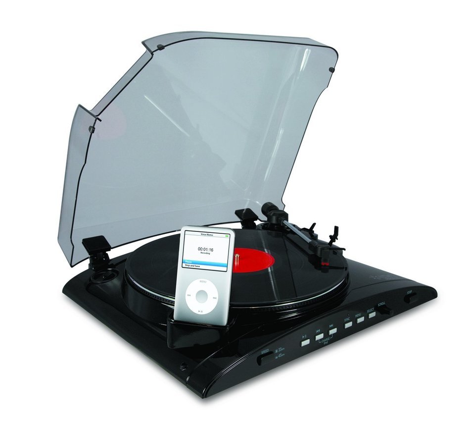 Ion Audio iPROFILE LP to iPod DJ Conversion Turntable free image download