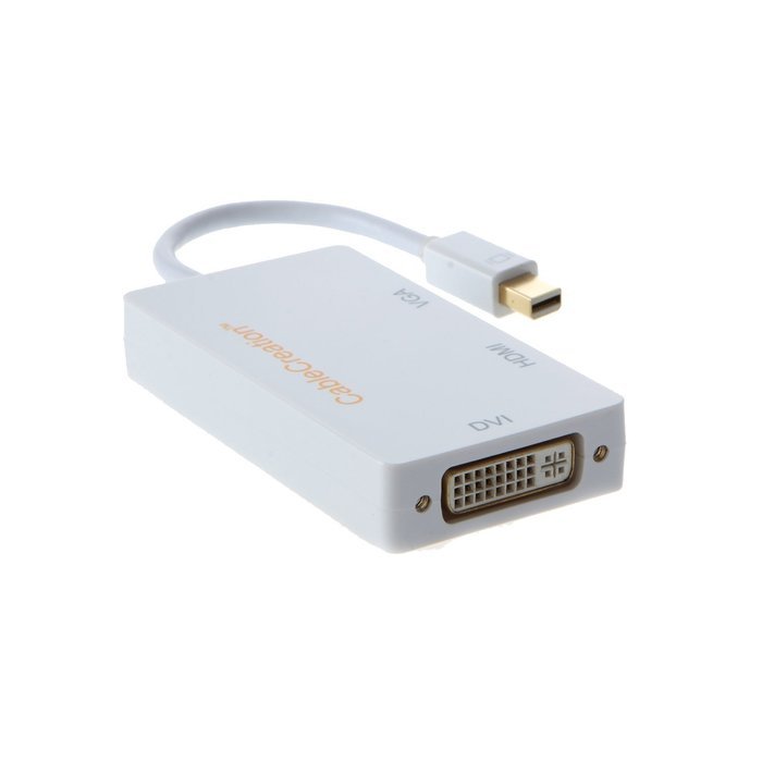 Mini DP to HDMI VGA Adapter, 2-in-1 (Two-In-One) Mini DisplayPort ...