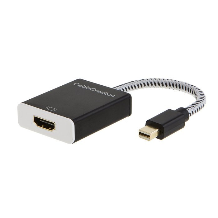 Mini DP to HDMI VGA Adapter, 2-in-1 (Two-In-One) Mini DisplayPort ...