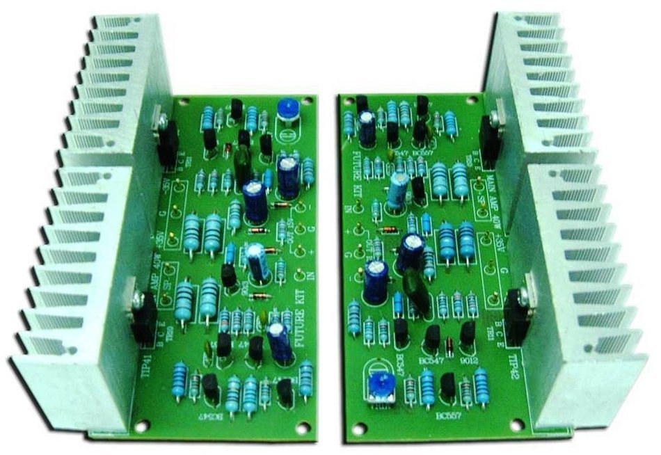 Power Amplifier OCL 35W+35W Stereo R1% Assembled Electronic Circuit Kit ...