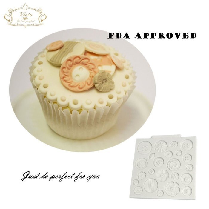 Vivin Patchwork Quilt Cake Mould Silicone Design Mat for Cake ...