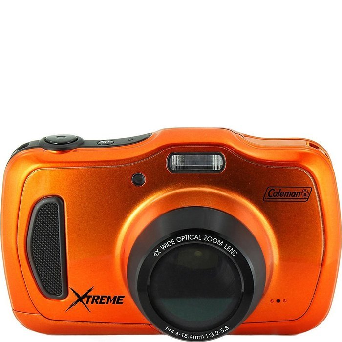 Coleman 20.0 Mega Pixels Waterproof HD Digital Camera with 4x Optical ...