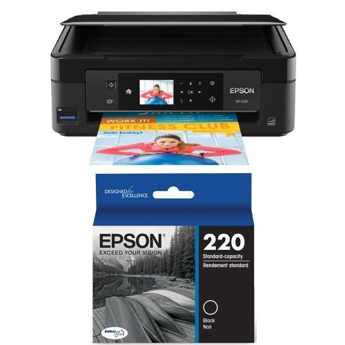 Epson Expression Home XP-420 Wireless Color Photo Printer with Scanner ...