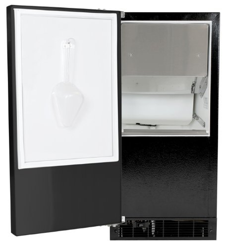 AGA Marvel 30IM5905 Under Counter Ice Machine, Black Cabinet and Left ...