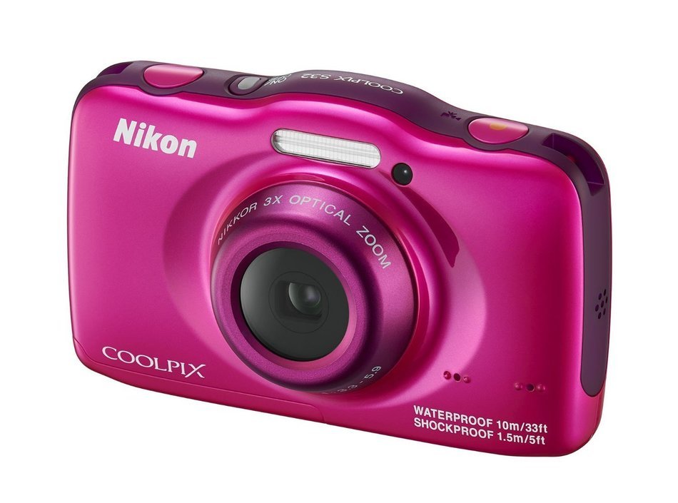 Nikon COOLPIX S32 Digital Camera (Pink) - International Version (No Warranty) free image download