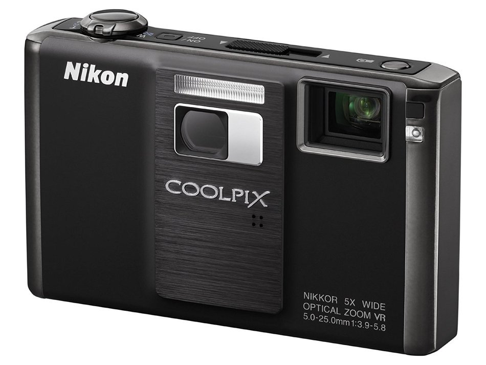 Nikon Coolpix S1000pj 12.1MP Digital Camera with Built-In Projector and ...