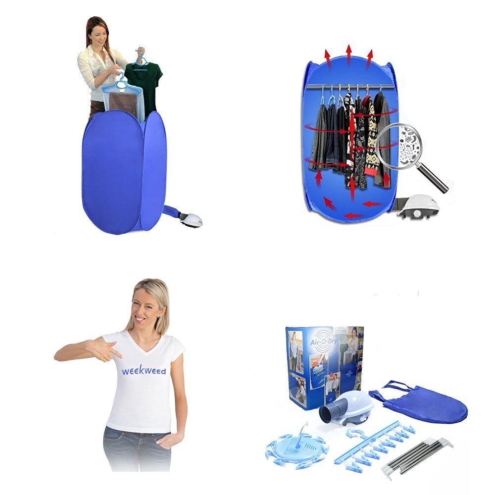 Gracelove Portable Folding Pop Up Electric Air Drying Clothes Dryer ...