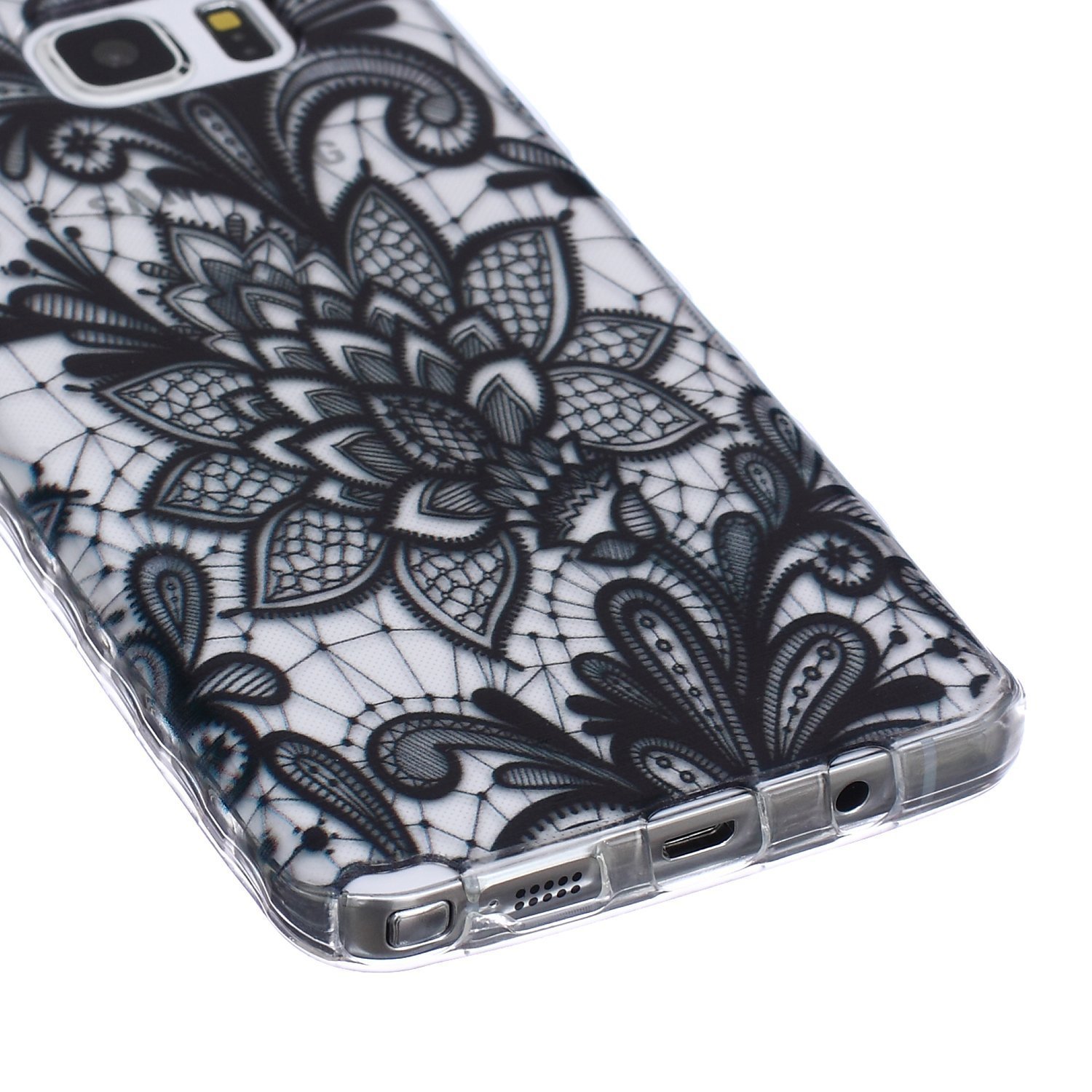 Note 4 Case, Firefish Durable Soft TPU Back Case [Soft-Flex] Drop ...