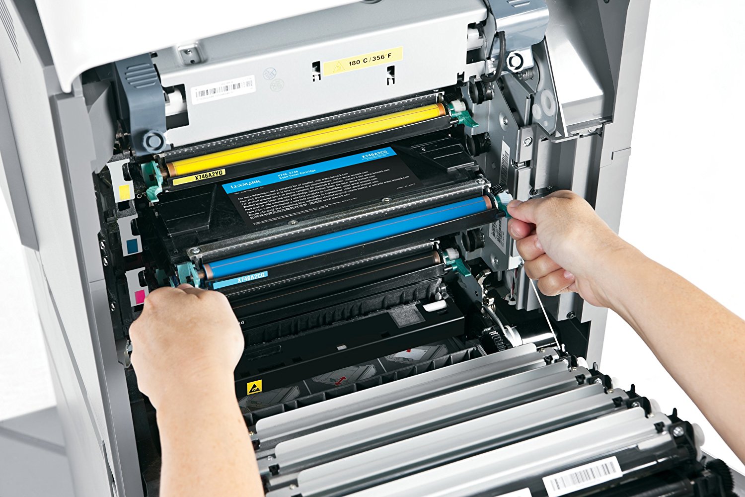 Lexmark X748de - Color Multifunction (fax/copier/printer/scanner) N6 ...