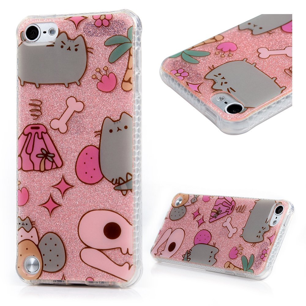 Badalink iPod Touch 5 Case Soft TPU Shockproof Easy Grip Rubber Bumper ...